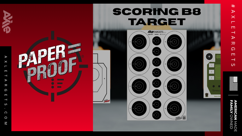 How to Score a B-8 Bullseye Target Correctly