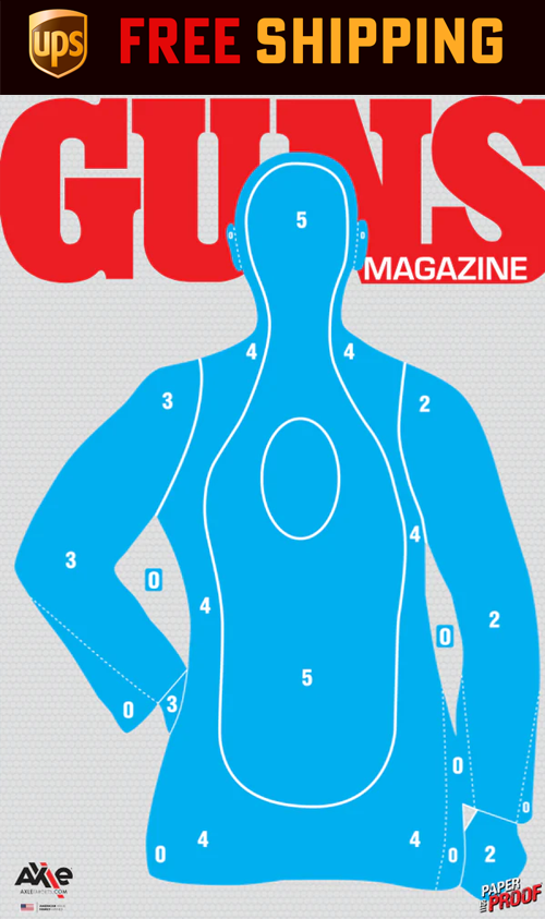 GM - B21 Target – Gun Magazine Full Color Training Target