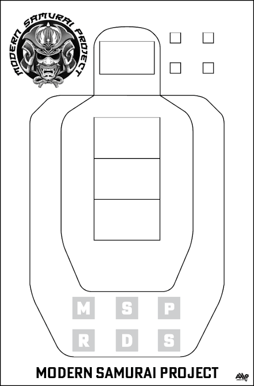 Modern Samurai Project – Durable 23x35” Full-Color Target